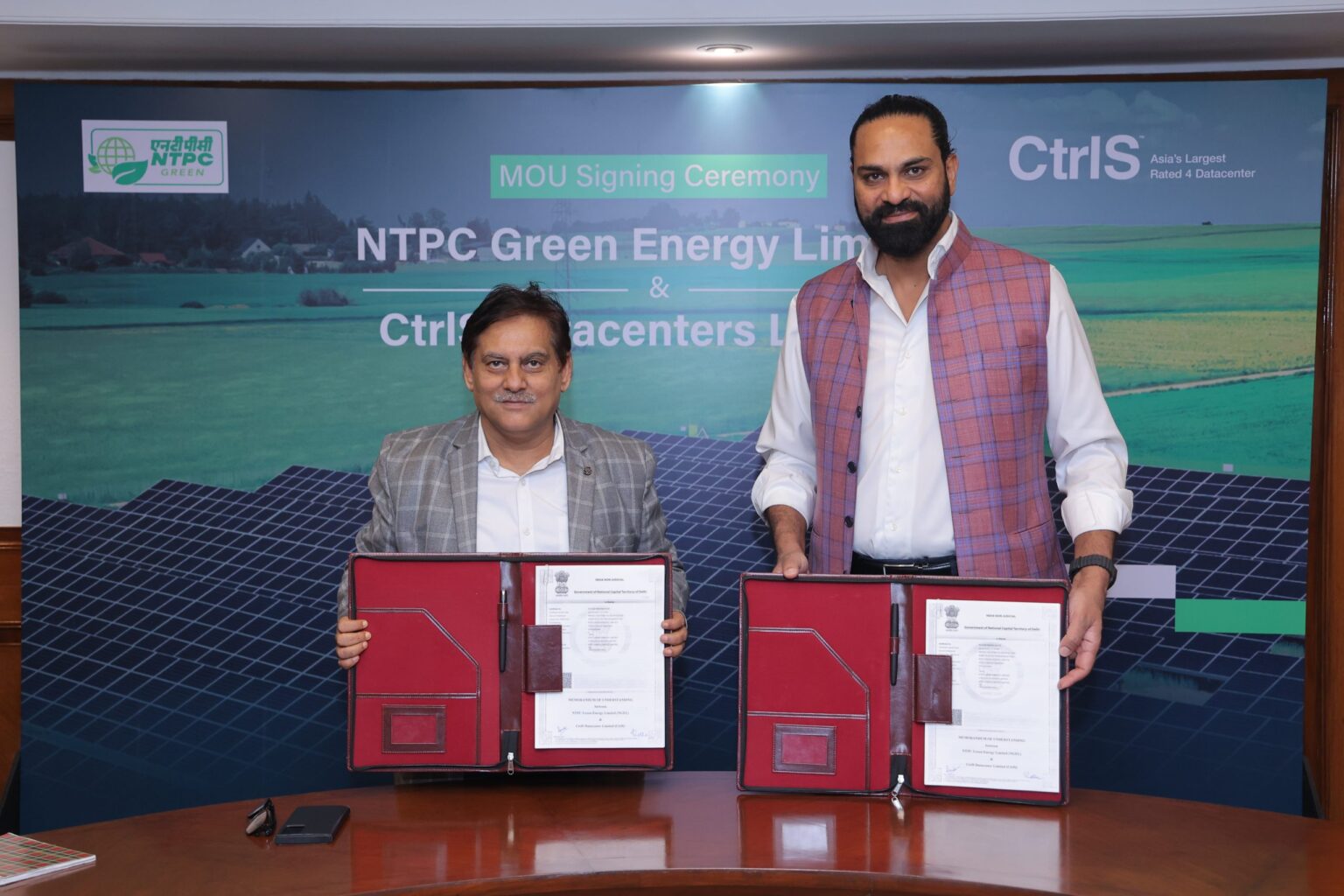 CtrlS and NTPC Green Energy to establish 2 GW Renewable Energy projects ...